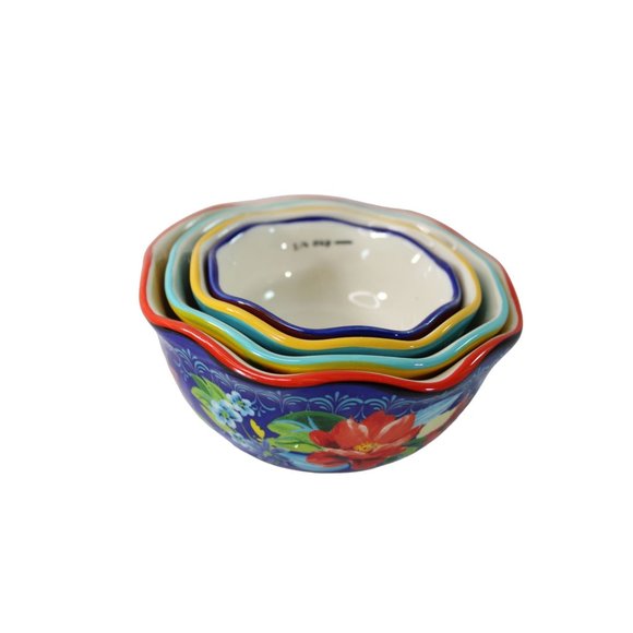 The Pioneer Woman | Kitchen | Pioneer Woman Stoneware Measuring Bowls ...